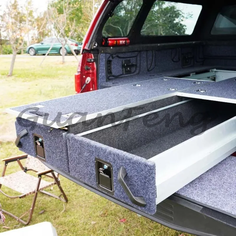 Custom China Factory 4WD Car Drawer System 4x4 Car Storage Drawers ...