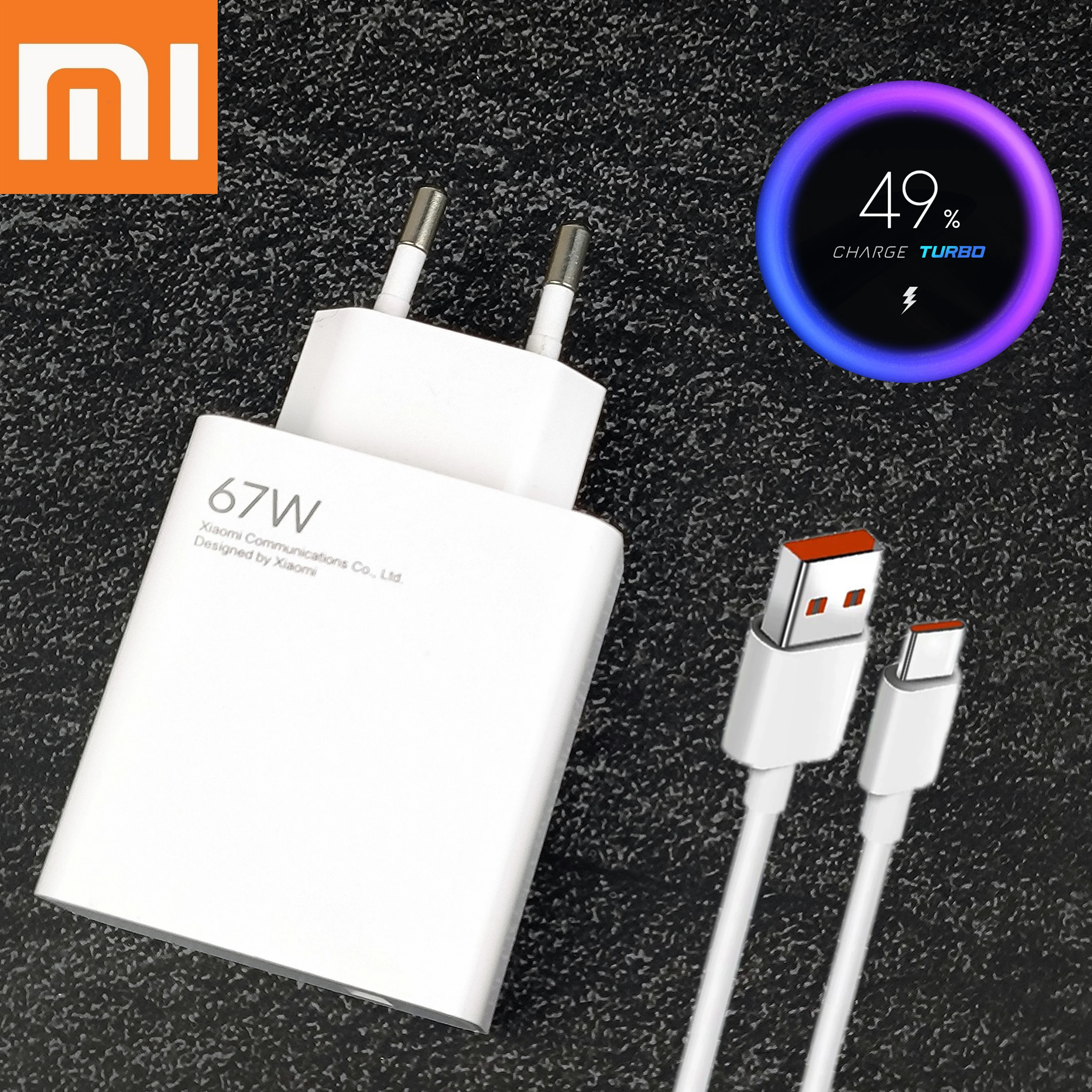 XiaoMi-cargador Original Poco X5 Pro, adaptador de corriente 6A tipo C ...