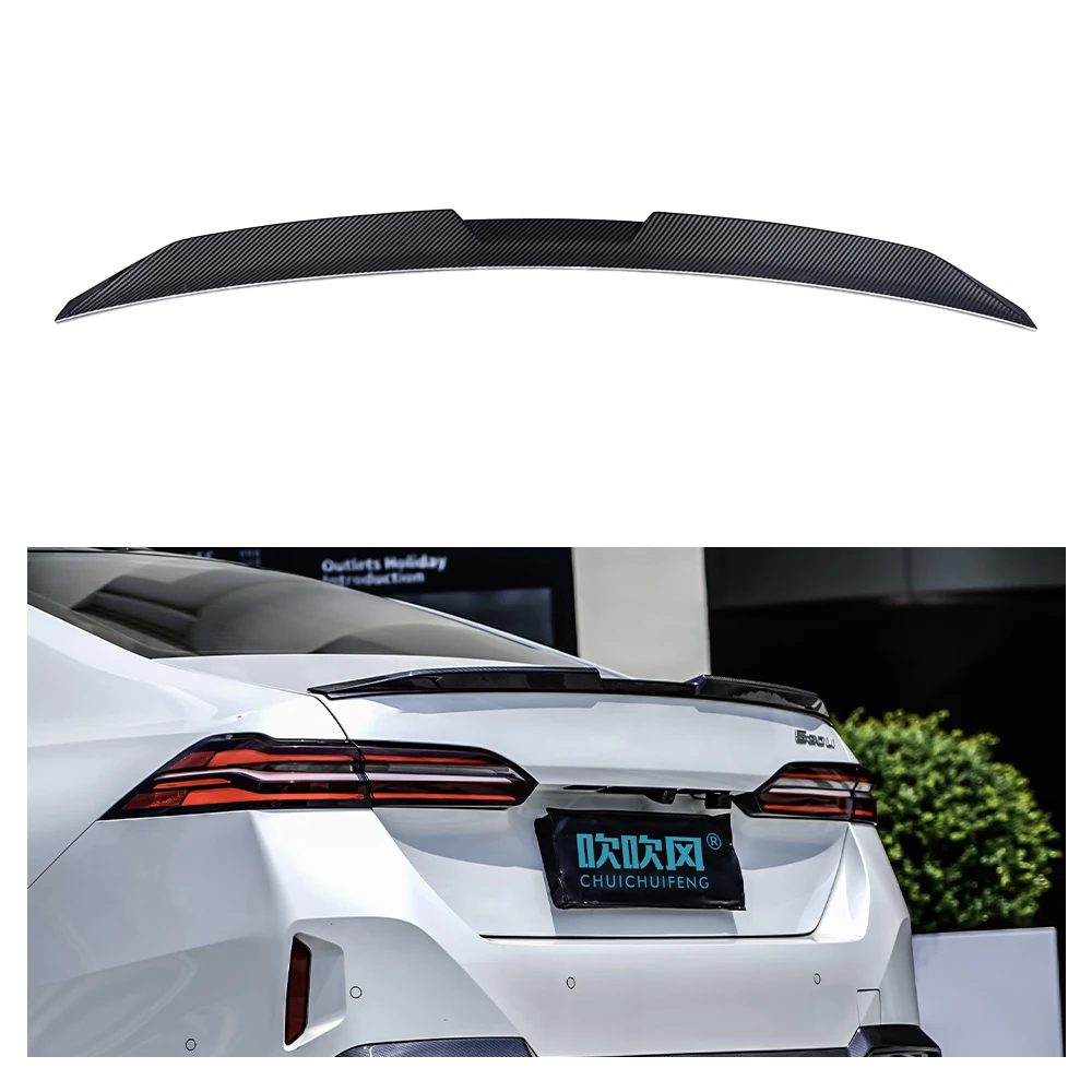 Real-Dry-Carbon-Fiber-Car-Rear-Spoiler-for-BMW-5-Series-G60-2024-525i ...