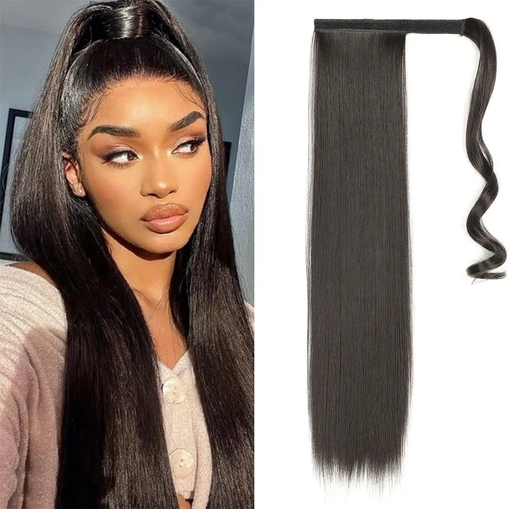 Long Wavy Pasta: The Ultimate Guide to Stylish Synthetic Ponytail ...