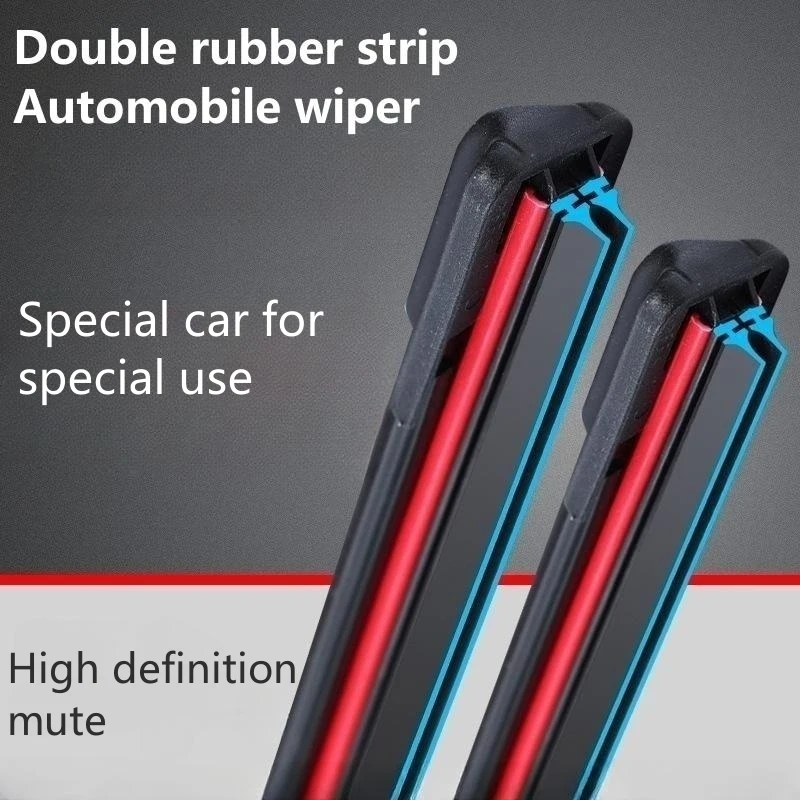 Car-Windshield-Wiper-Blades-Universal-Soft-Double-Layer-Rubber ...