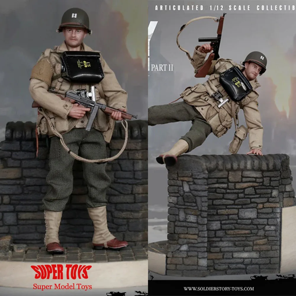 SOLDIER-STORY-SSM004-1-12-Scale-Mini-WWII-US-2nd-Ranger-Battalion ...