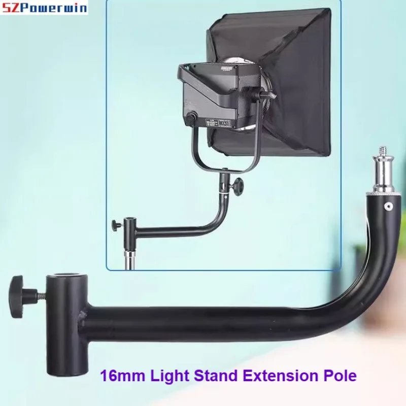 16mm Light Stand Extension Pole | Boom Arm with 1/4" 20 Male Thread ...