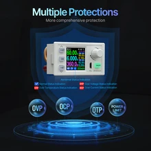 RD RK6006 RK6006-BT 60V 6A 4 digit Communication Adjustable DC to DC ...