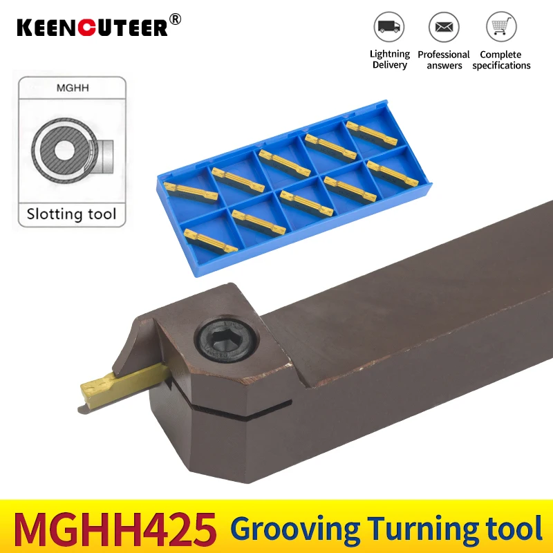 MGHH-MGHH425R-CNC-Torno-Arbor-Inner-Hole-Grooving-Turning-Tool-Holder ...