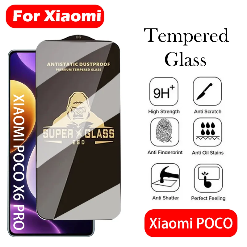 Gorilla-Tempered-Glass-For-Xiaomi-POCO-X6-X5-X4-X3-X2-Pro-5g-Screen ...