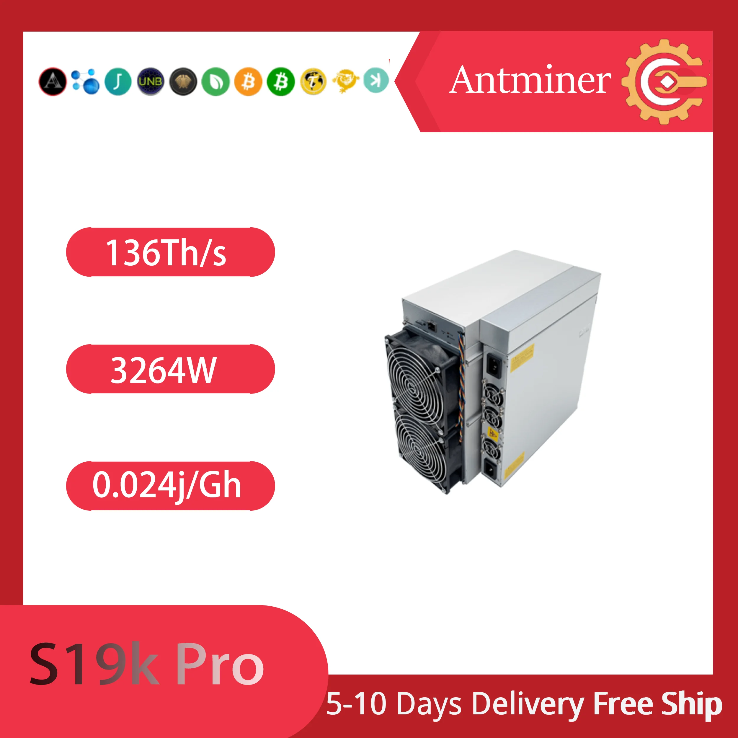 Antminer-S19k-pro-136T-Powerful-miner-efficient-Bitcion-Miner-Machine ...