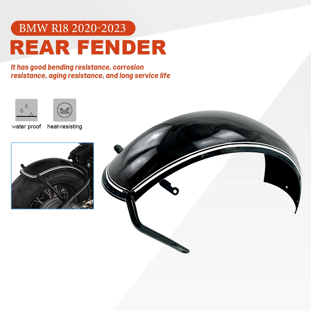 Guardabarros-de-rueda-trasera-de-Metal-de-carbono-3K-para-BMW-R18-R-18 ...