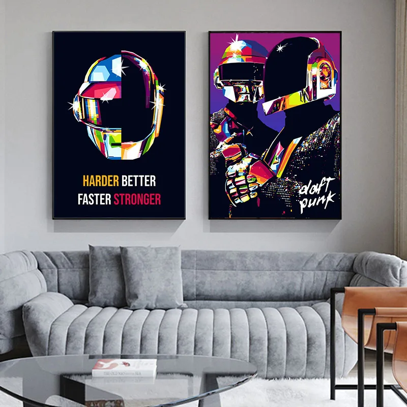 Daft Punk Wall Art