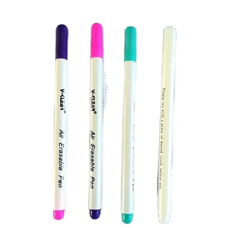 Water Erasable Fabric Marking Pen Disappearing Ink Fabric Marker Sewing ...