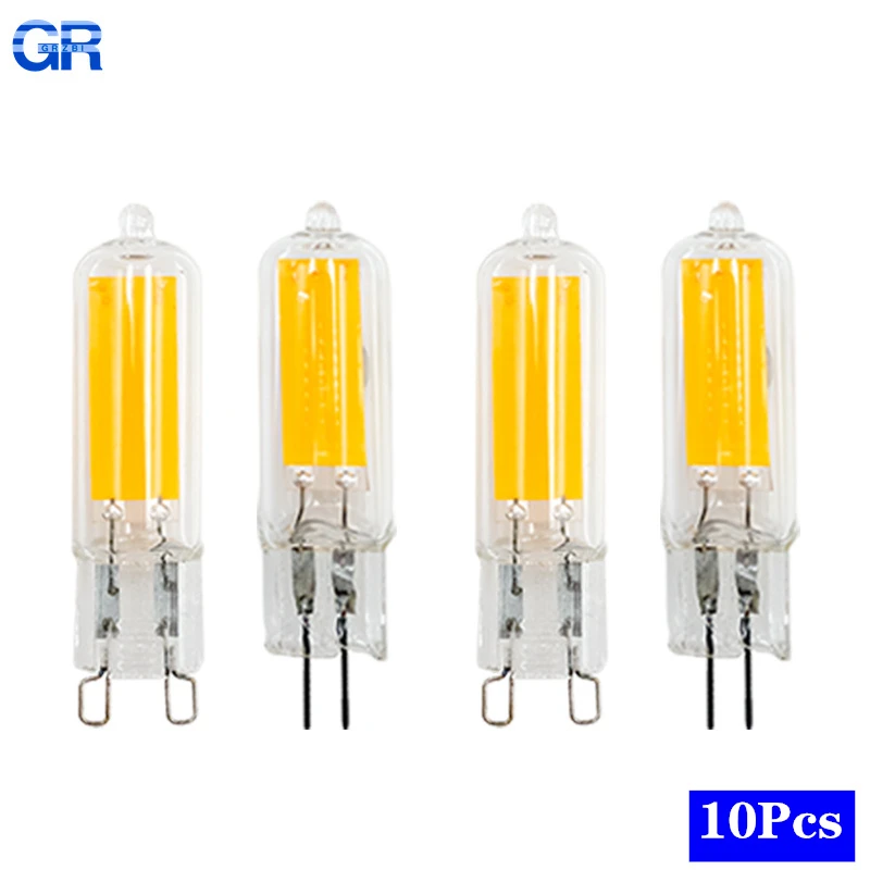 Glass Halogen Light | Led Bulb 220v G9 | Led Lamp G4 220v | G9 Cob Led 220v - 10pcs/lot G9 ...