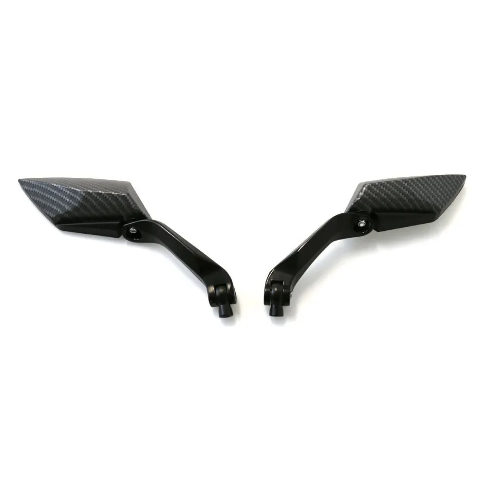 Universal Motorcycle Rearview Mirror ABS Scooter Side Mirror Motorbike ...