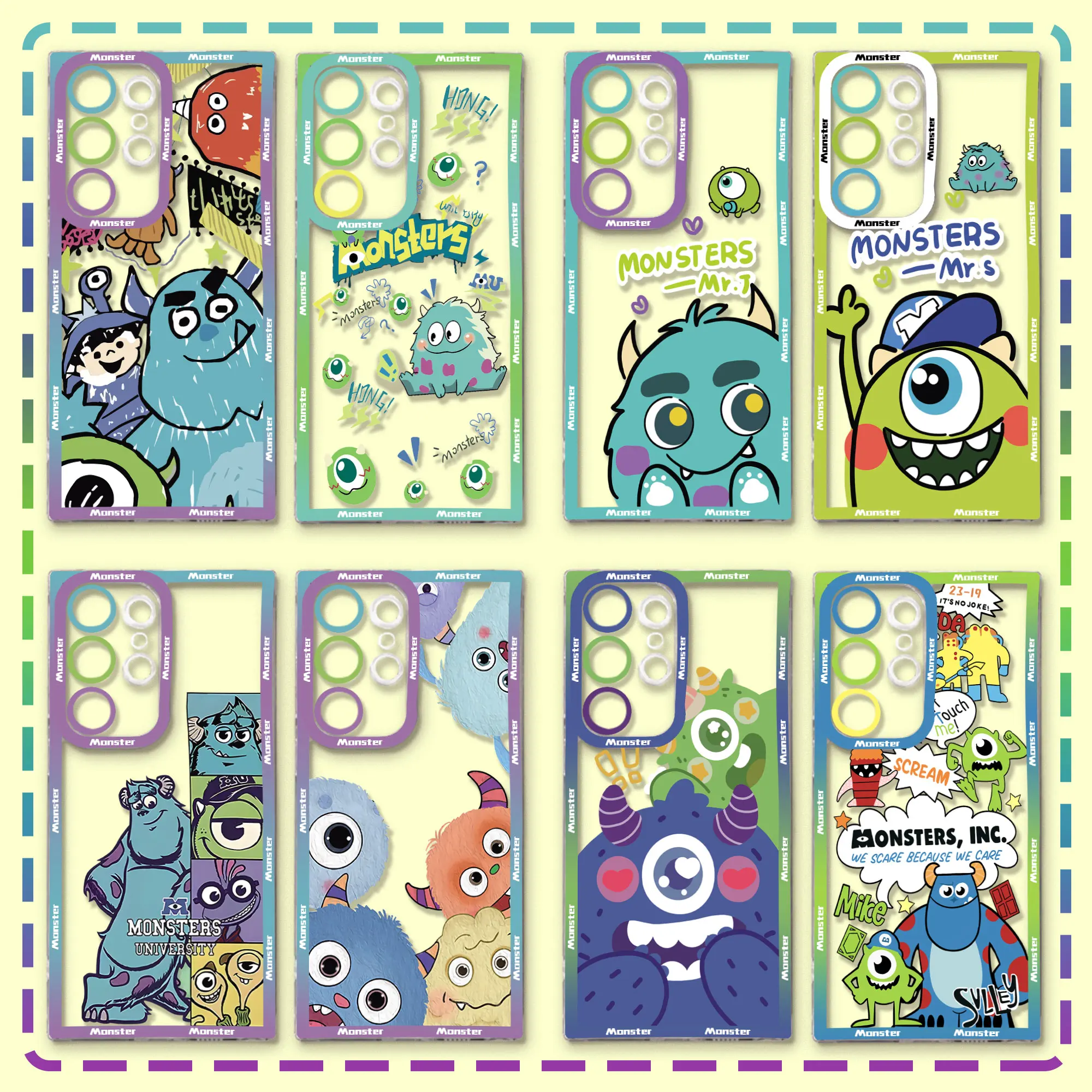 M-monsters-Inc-University-Disney-Phone-Case-For-Samsung-S24-S23-S22-S21 ...