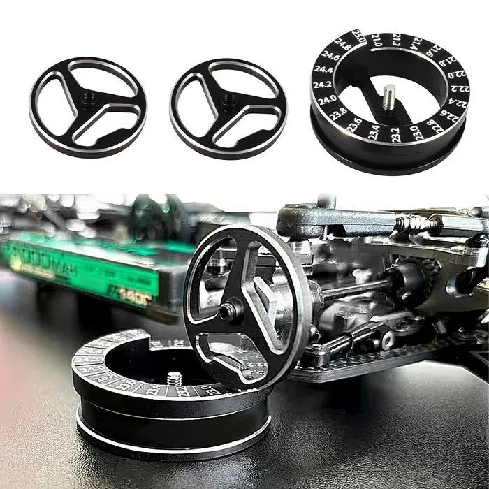 Axis Adjustment Ruler for 1/10 RC Car Repair Tool- RC Circle Droop ...