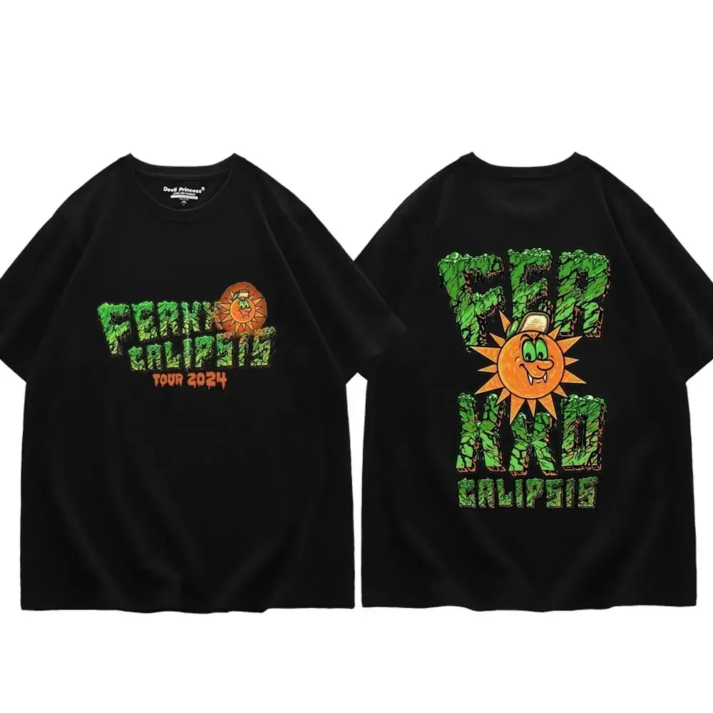 Rapper-Feid-Music-Album-T-shirt-Ferxxocalipsis-World-Tour-2024-Graphic ...