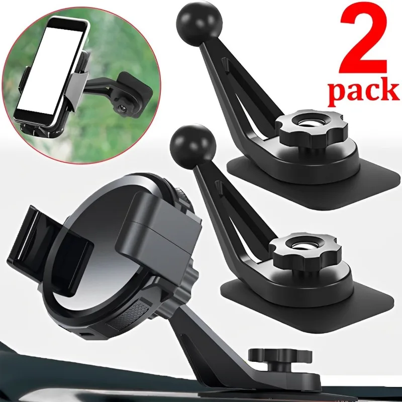 360-Rotating-Self-Adhesive-Base-for-Car-Dashboard-Mount-Phone-Holder ...