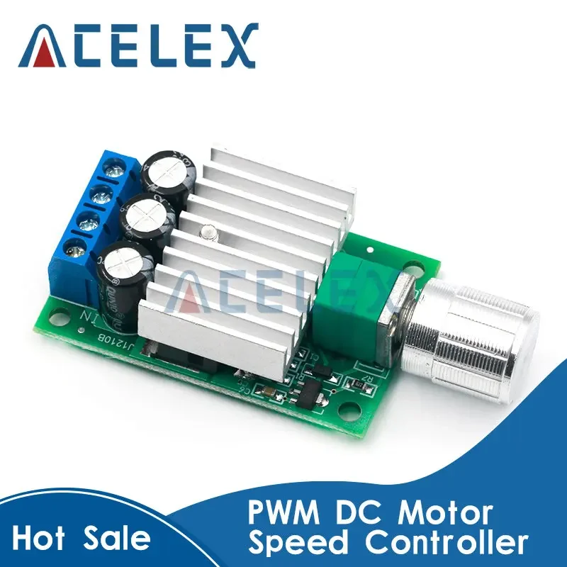 10A-12V-30V-PWM-DC-Motor-Speed-Controller-12V-24V-Adjustable-Speed ...