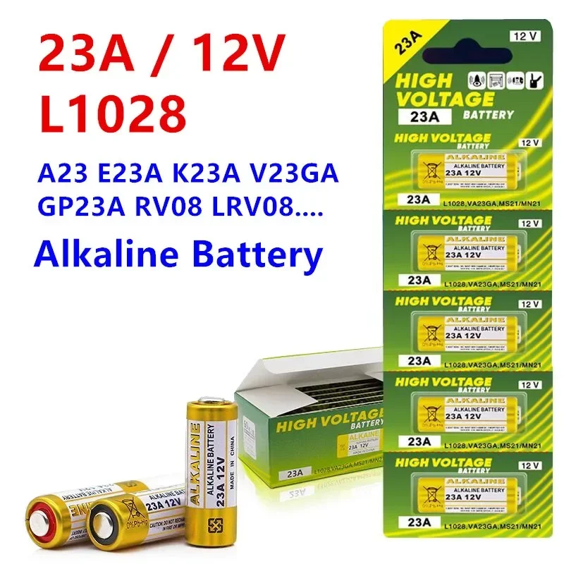 12V-Alkaline-Battery-A23-23A-23GA-A23S-E23A-EL12-MN21-MS21-V23GA-L1028 ...