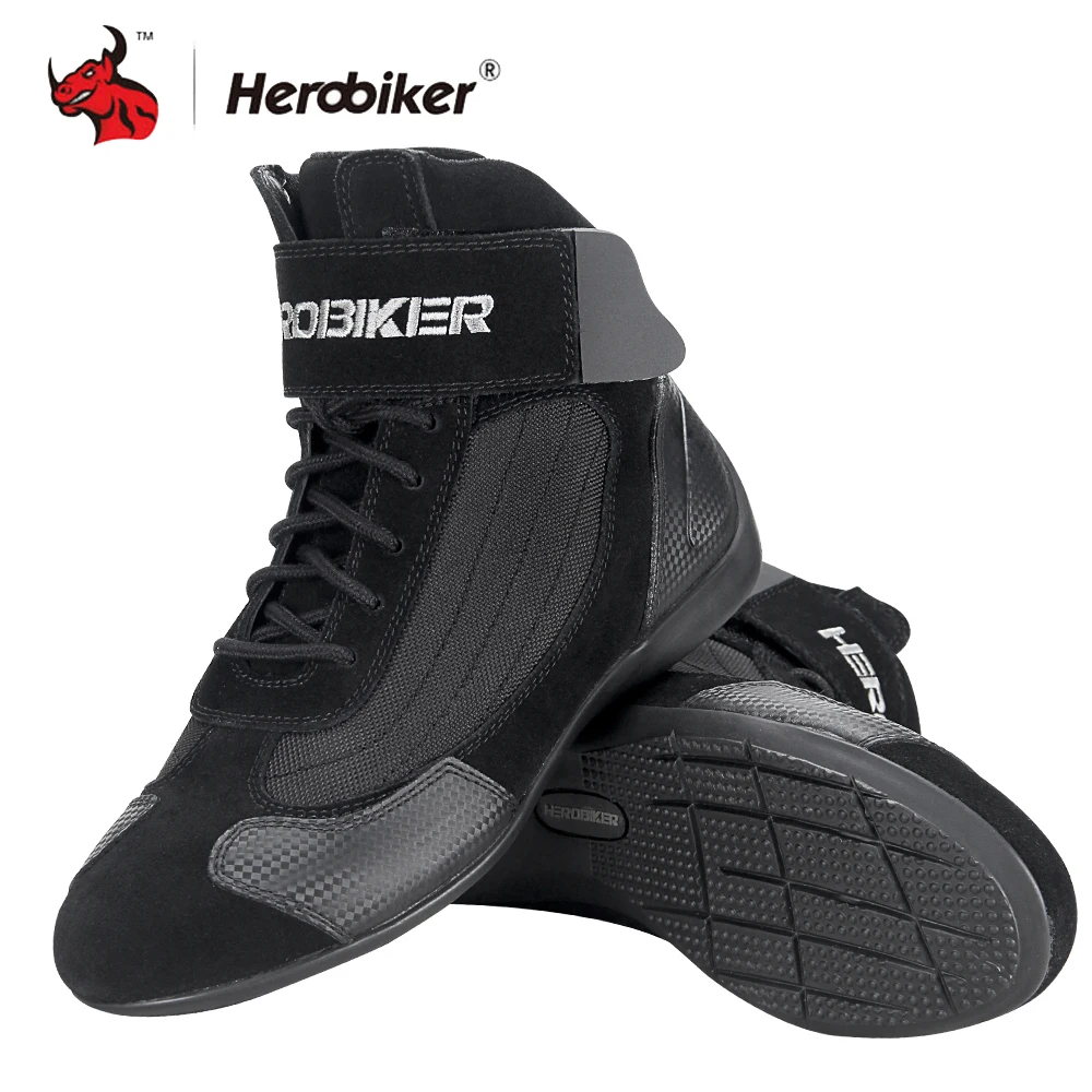 Motorcycle-Shoes-Comfortable-Summer-Breathable-Riding-Boots-Outdoor ...