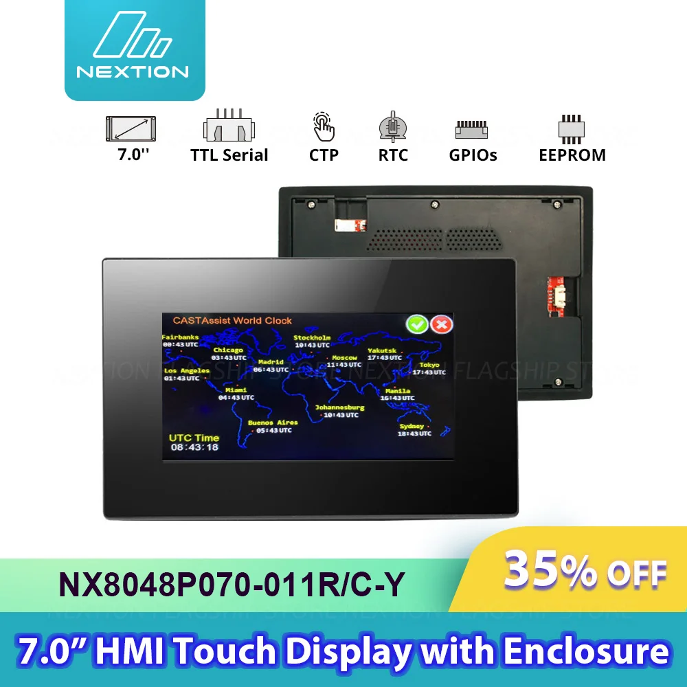 Nextion-7-0-Intelligent-Series-Resistive-Capacitive-LCD-TFT-Touch ...