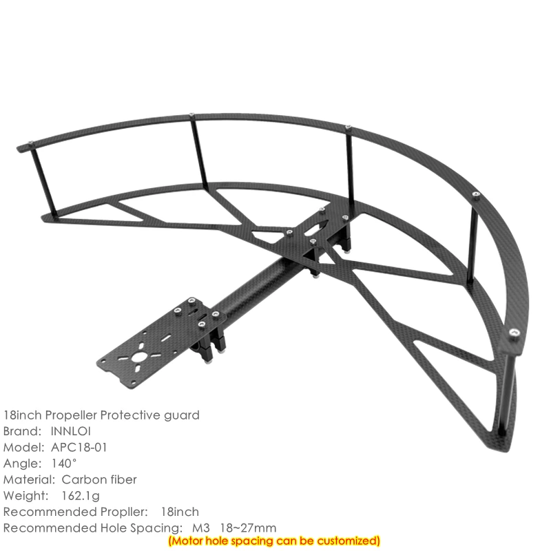 INNLOI-DIY-18inch-Drone-Propeller-Guard-Carbon-Anti-Collision-Ring ...
