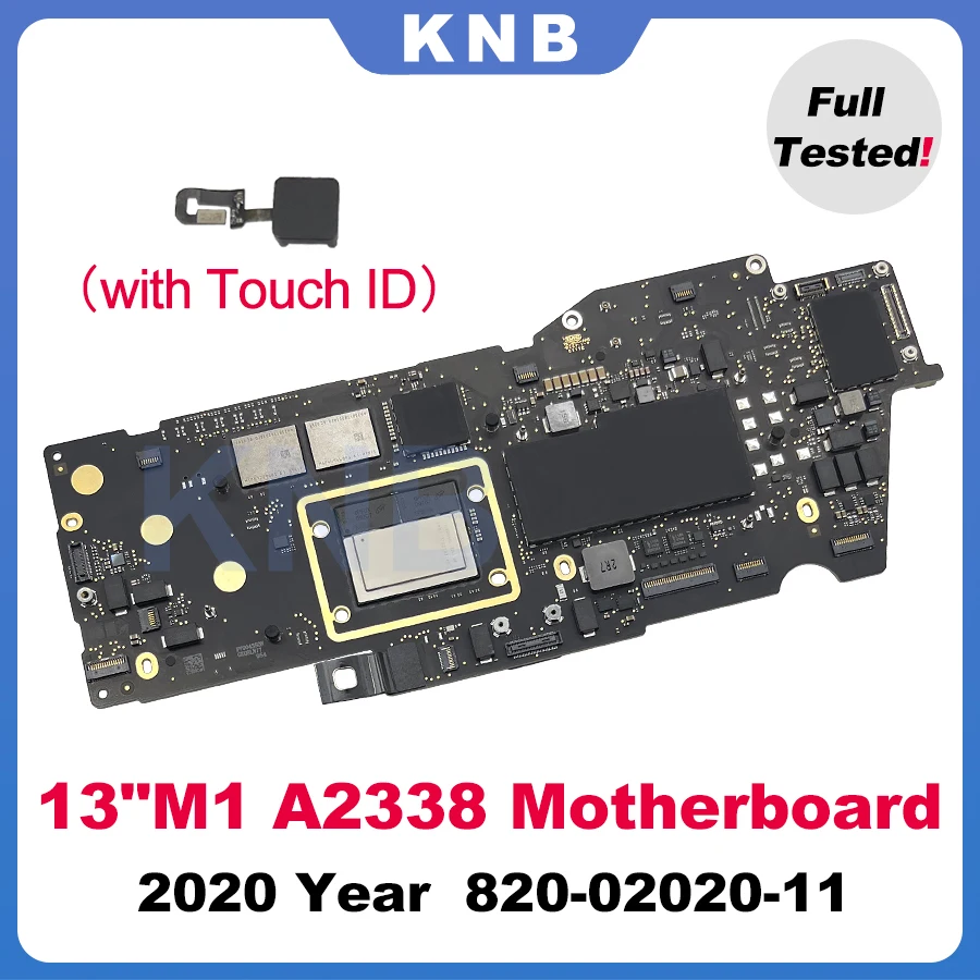 Original-A2338-Motherboard-820-02020-11-For-MacBook-Pro-13-M1-A2338 ...