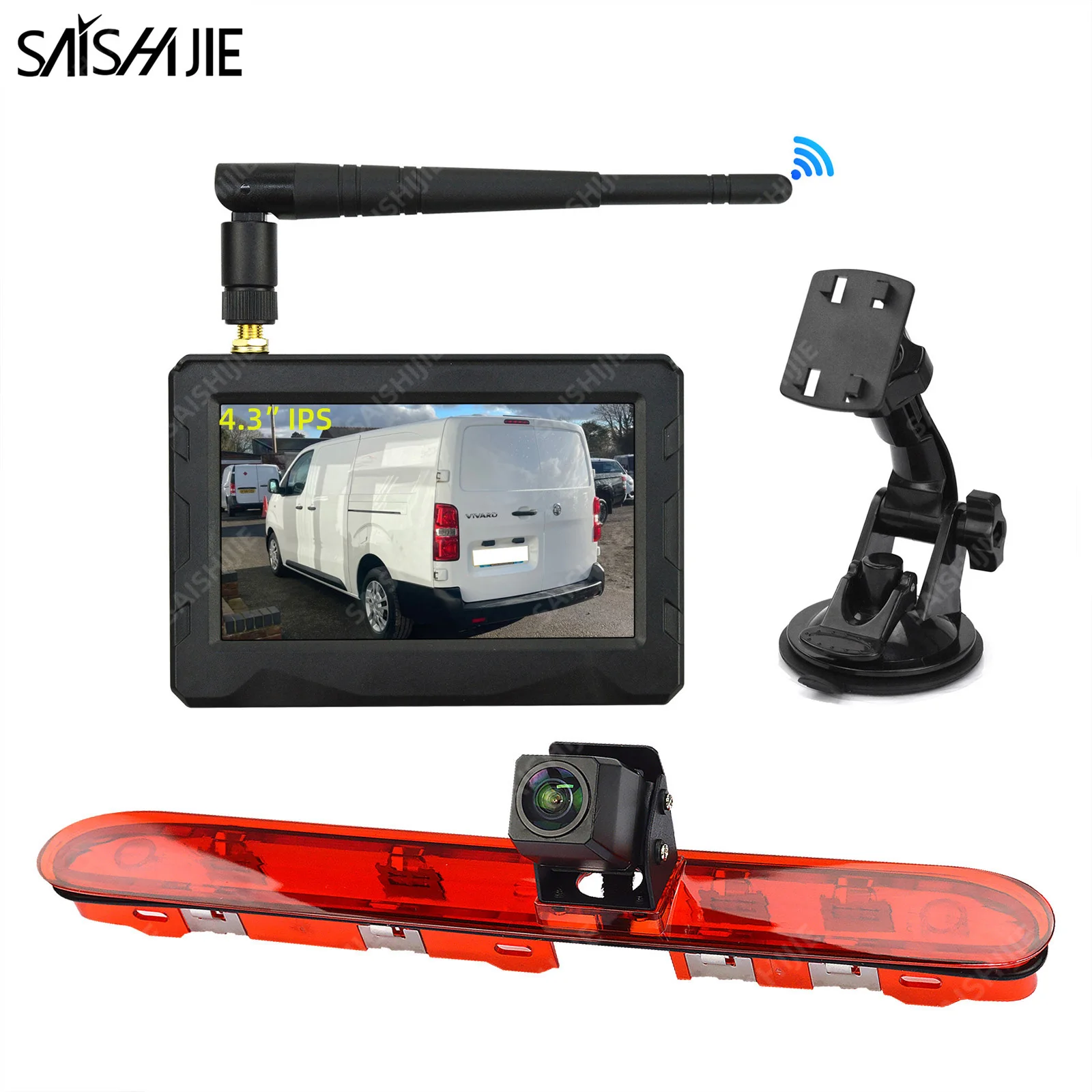 Car Wireless Reverse Camera Monitor Kit for Peugeot Expert / Traveller ...
