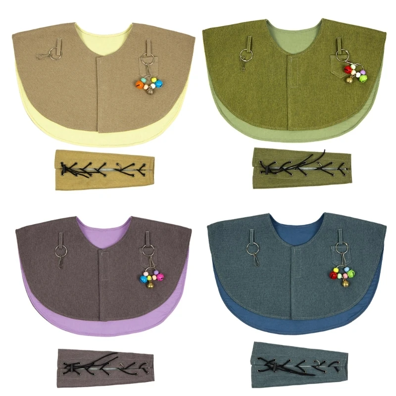 Parrot-Anti-Scratch-Shoulder-Cape-Arm-Protector-with-Hoops-for-Anklet ...