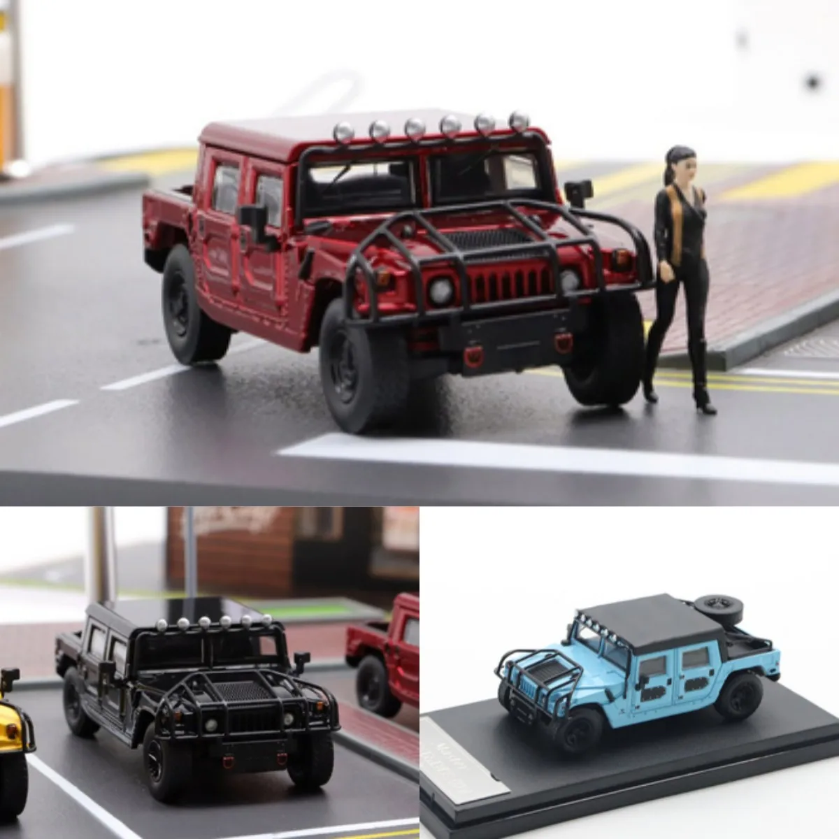 Master 1:64 Hummer H1 Pickup SUV Diecast Car Model| | - AliExpress