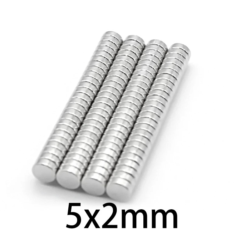 100Pcs-Mini-Small-N35-Round-Magnet-5x2-mm-5x2-mm-Neodymium-Magnet ...