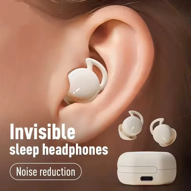 Bluetooth Earbuds,Wireless Sleep Ear Buds,Invisible Noise Cancelling ...