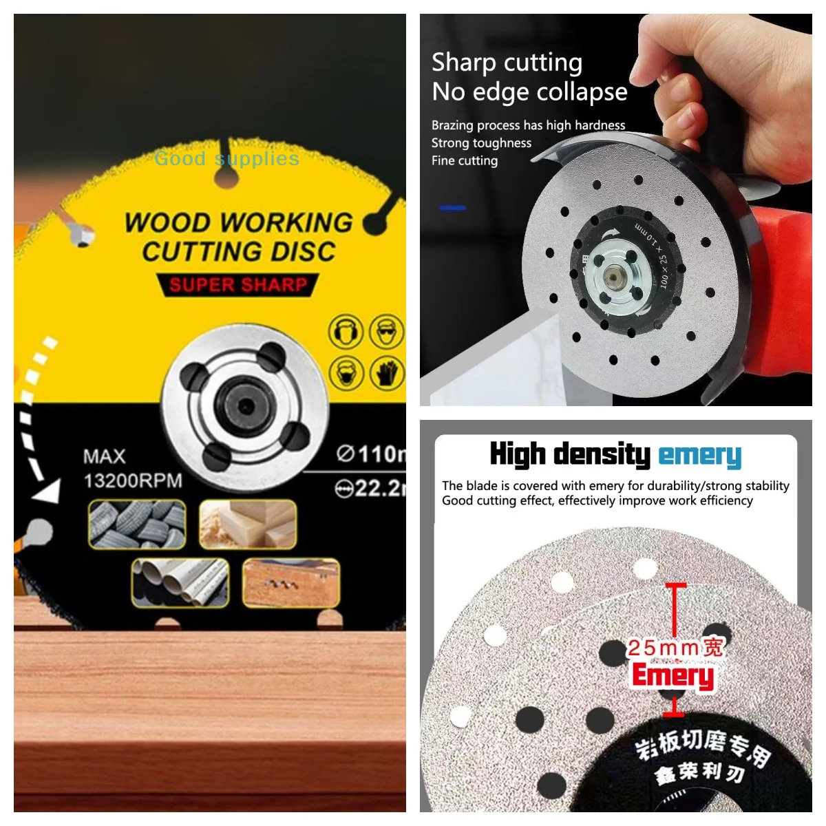 105/110/115/125mm Saw Disc Multitool Wood Cutter Angle Grinder For Wood ...