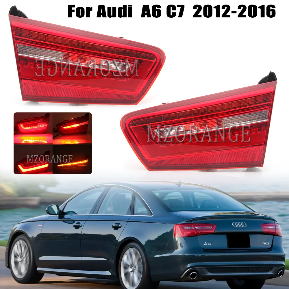 LED-Rear-Tail-Light-for-Audi-A6-C7-2012-2016-Fog-Headlight-Warning ...