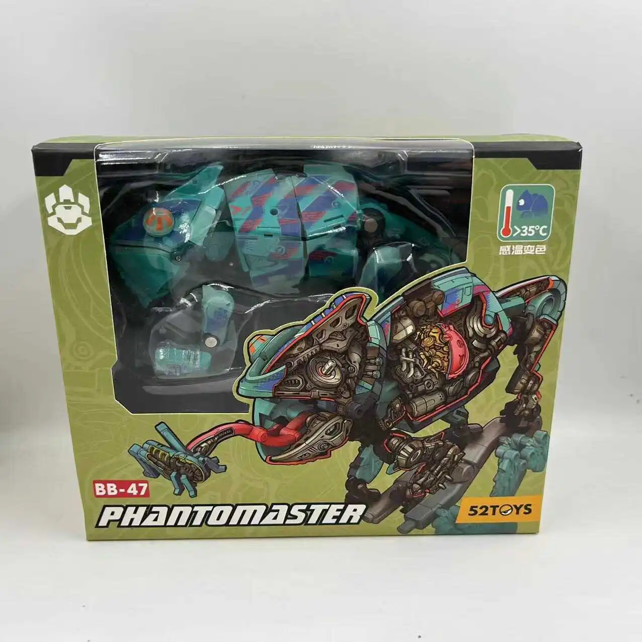 52TOYS BEASTBOX Series Phantom Master Chameleon Transformation Model ...