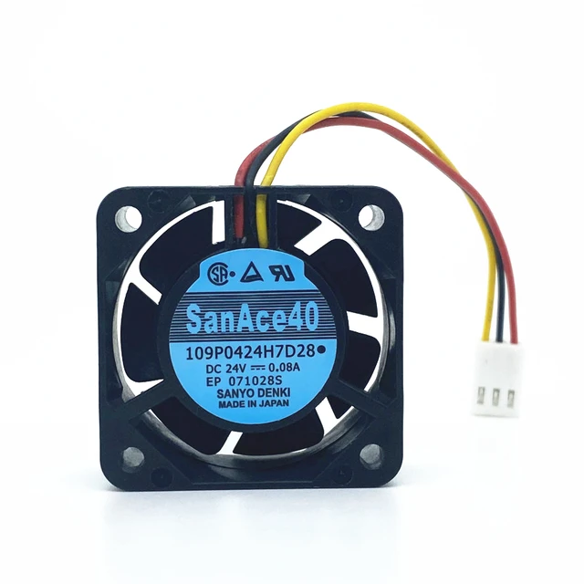 SANYO 4015 109P0424H7D28 Cooling Server Fans For Fanuc P/N: A90L-0001 ...