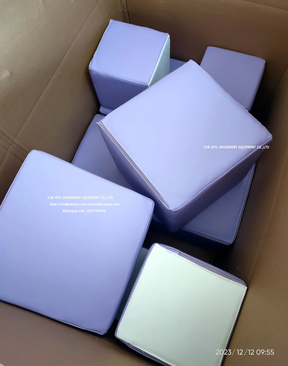 YLW Customized Kid Soft Sponge Cubes Baby Sensory Integration Train ...