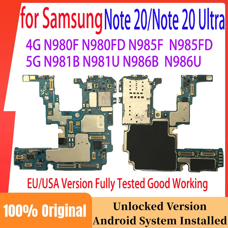 Placa-base-Original-desbloqueada-para-Samsung-Galaxy-Note-20-Ultra-5G ...