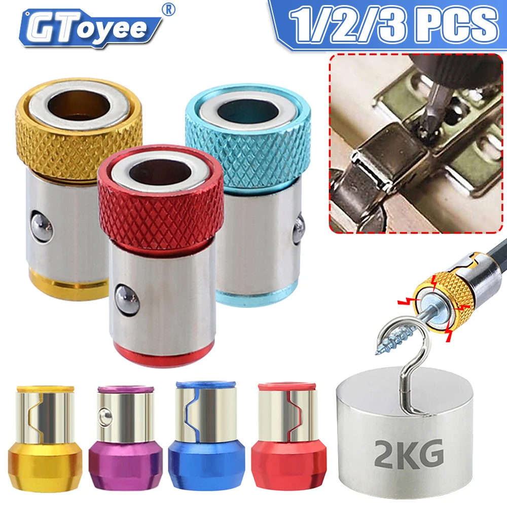 Magnetic Bit Tool Alloy Electromagnetic Ring Screwdriver Bit Holder ...