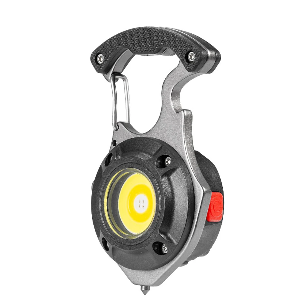 Mini linterna LED de 5 modos, linterna de bolsillo portátil, llaveros ...