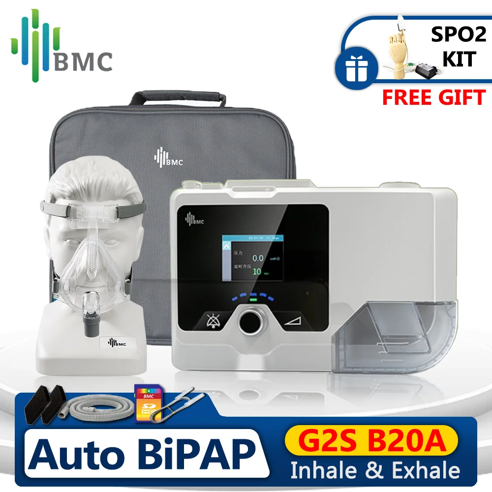 BMC-Bipap-autom-tico-Dos-niveles-M-quina-de-apnea-del-sue-o-G2S-B20A ...