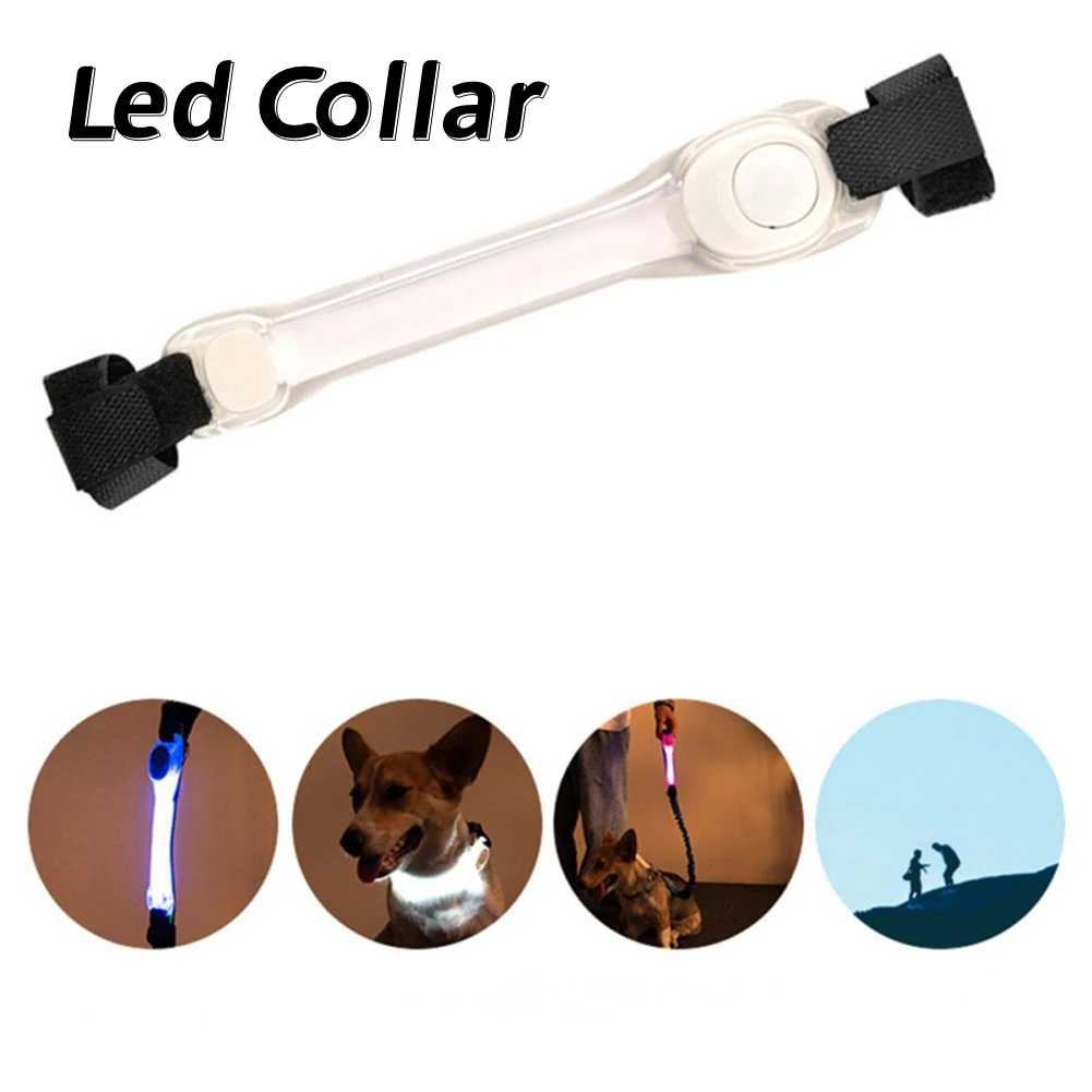 Pet-Dog-Led-Collar-Night-Safety-Flashing-Warning-Lights-Silicone ...