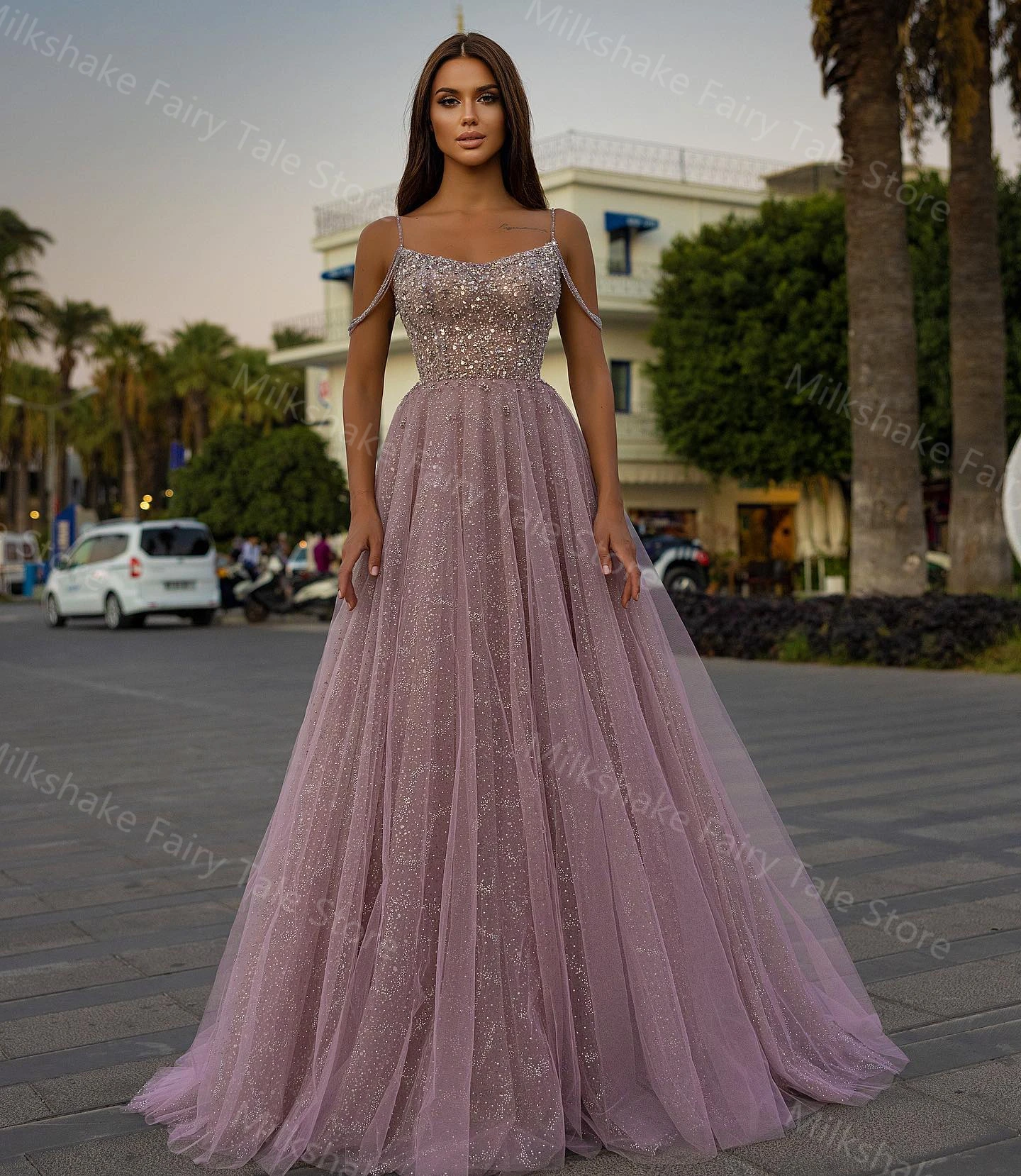 Elegant Pink Prom Dresses