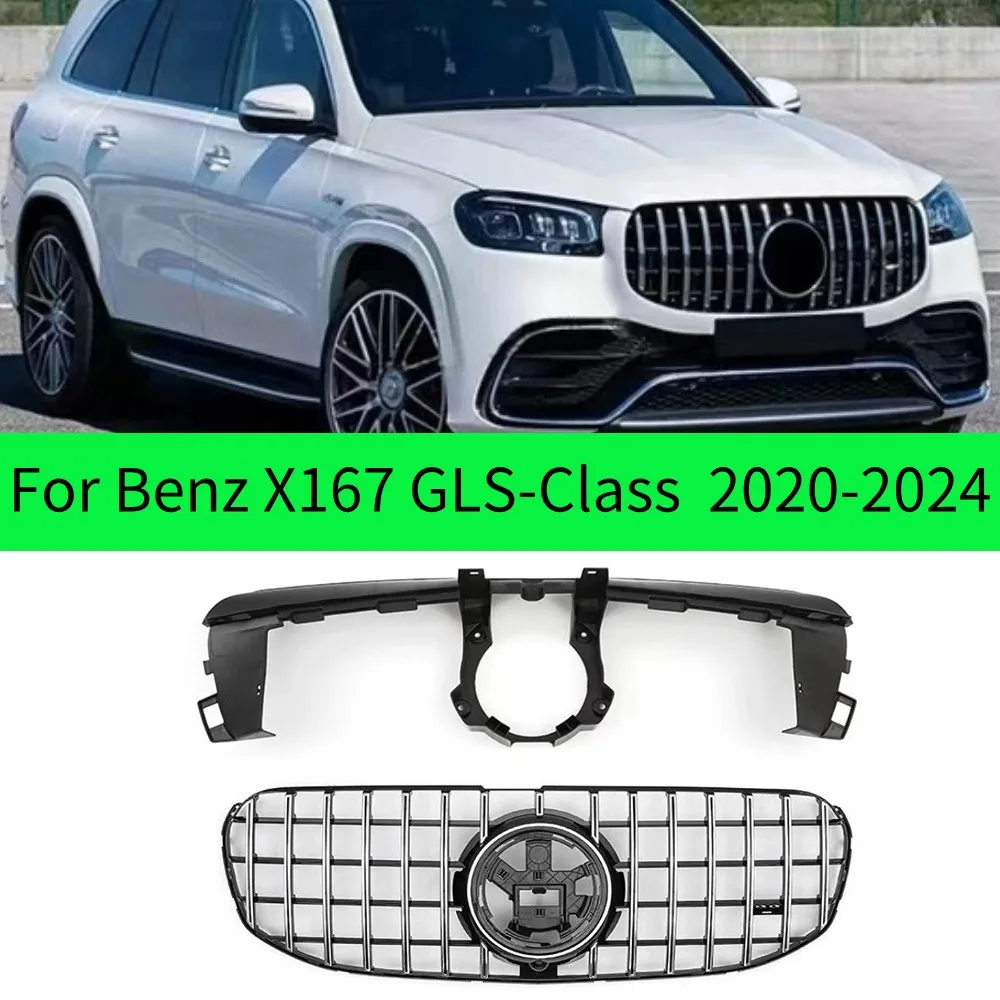 For-Mercedes-Benz-X167-GLS-Class-2020-2024-GLS450-GLS580-Silver-Black ...