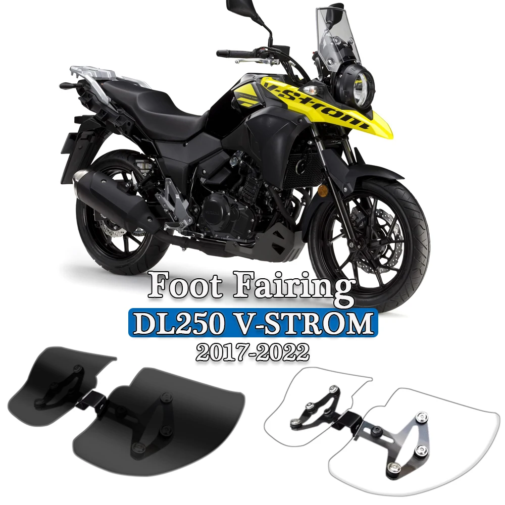 DL250-Accessories-Motorcycle-Foot-Windshield-Deflector-For-Suzuki-DL-250-V-STROM-2017-2022 ...