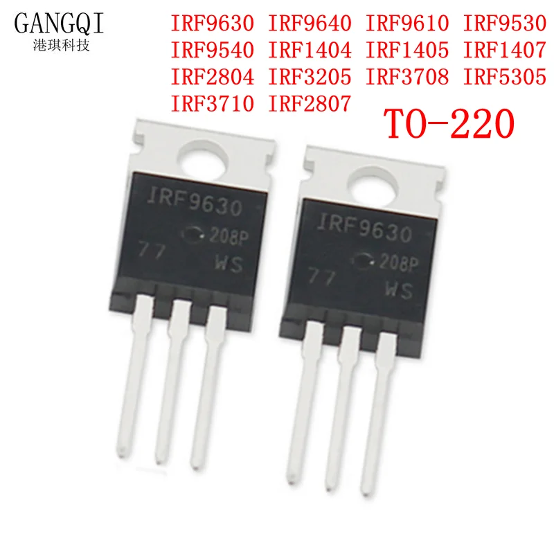 10 pièces IRF9540N IRF9540 IRF9630 IRF9610 IRF9530 IRF9530N IRF9540 ...