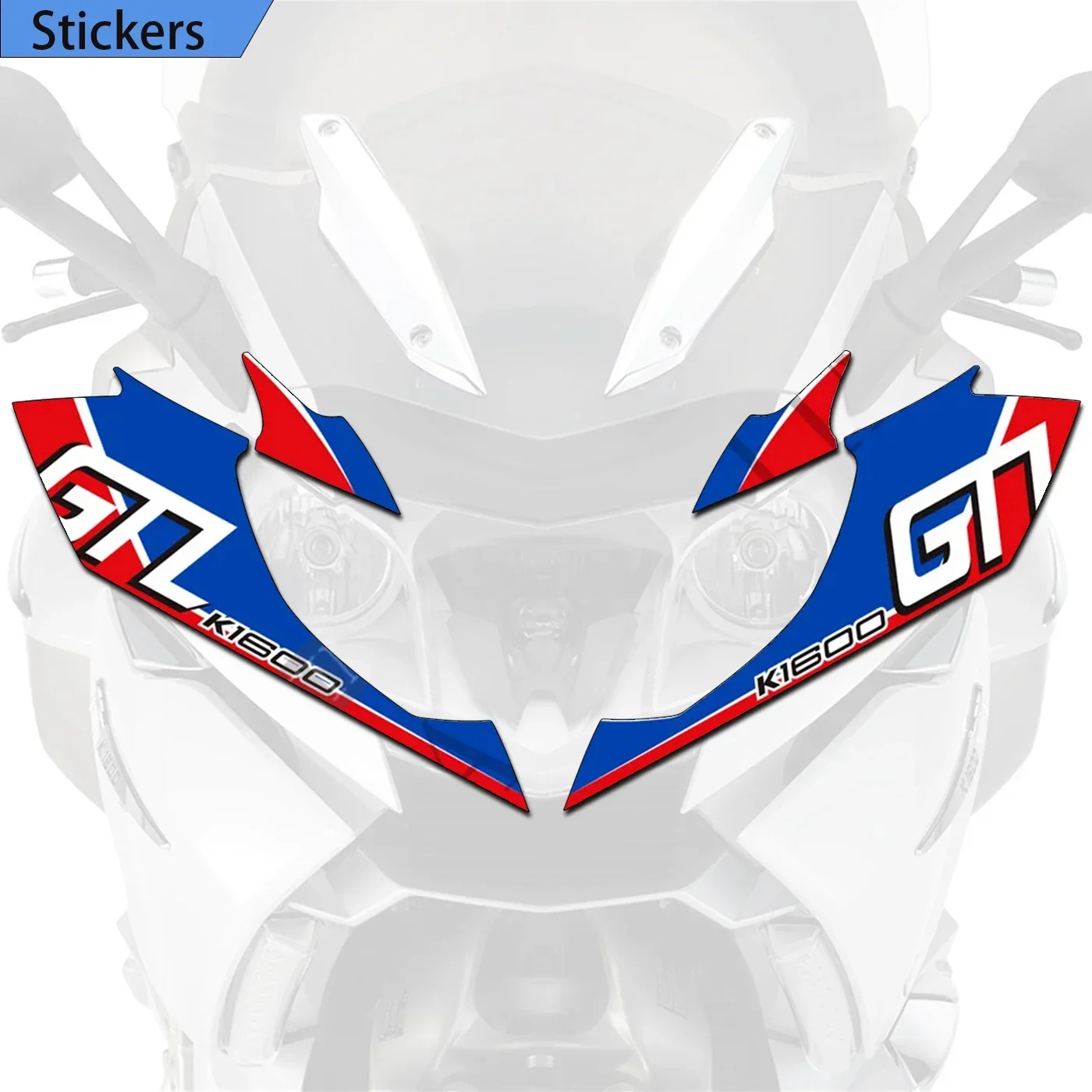 For-BMW-K1600GTL-K1600-K-1600-GTL-Motorcycle-Tank-Pad-Decals-Windshield ...