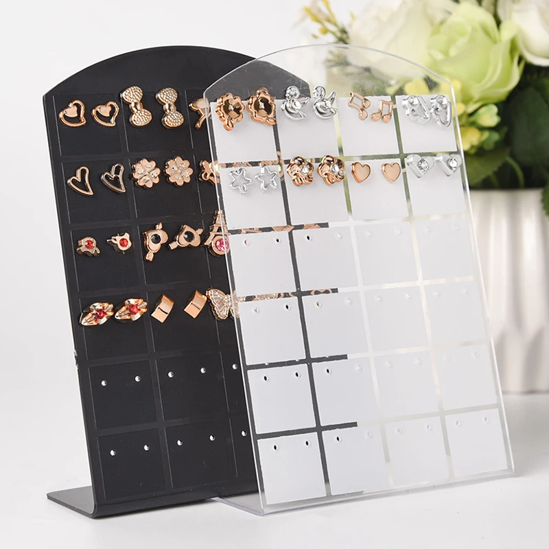 Jewellery Display Rack 48/72 Hole Earring Ear Studs Holder Earrings ...