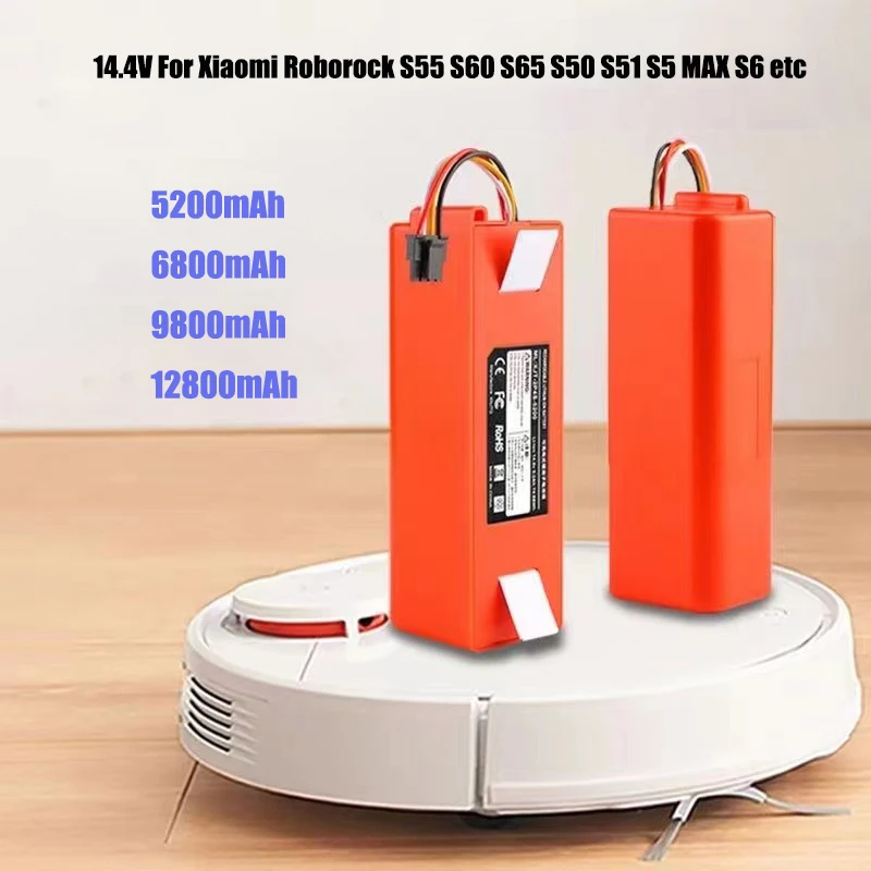14-4V-BRR-2P4S-5200S-Robotic-Vacuum-Cleaner-Replacement-Battery-For ...