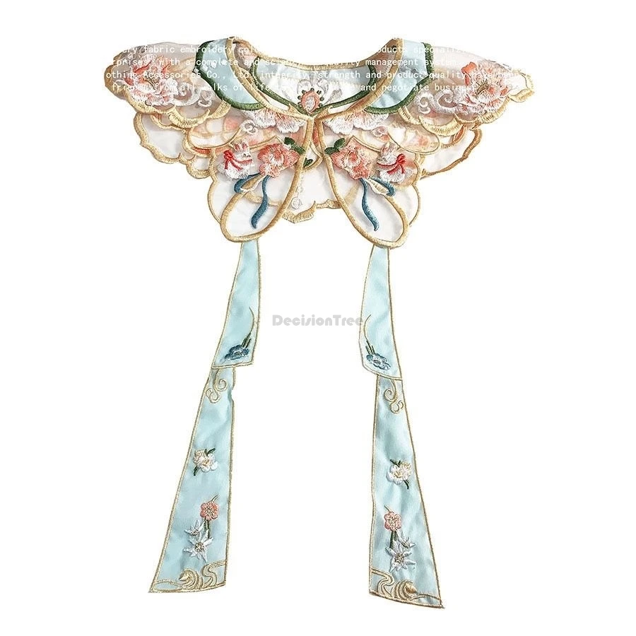 2024-chinese-improved-organza-embroidery-hanfu-cloud-shoulder-false ...