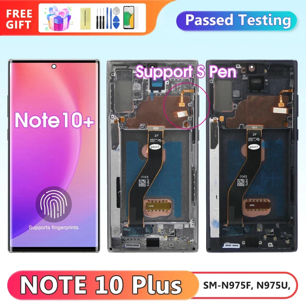 Screen-for-Samsung-Galaxy-Note10-N975F-N976F-Lcd-Display-Digital-Touch ...